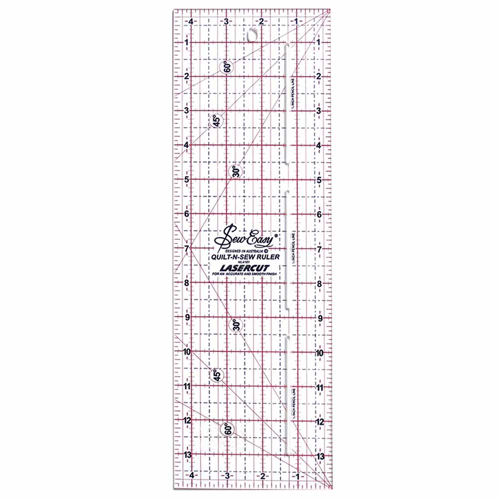 4 1/4x14'' SEW EASY Quilting Ruler – Chic Placard