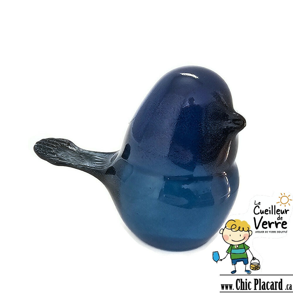 Indigo Sparrow - The Glass Picker's Birds – Chic Placard